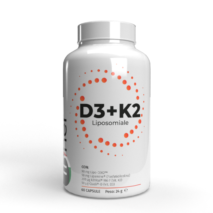D3+K2 Liposomiale – Integratore vitamina D3 + K2 – MVP SHOP SRL